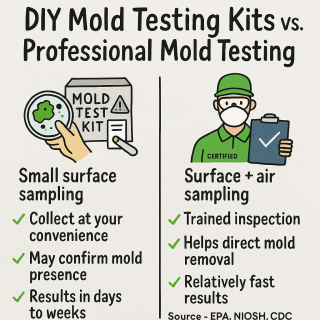 DIY vs. Professional Mold Inspections | Lookmold